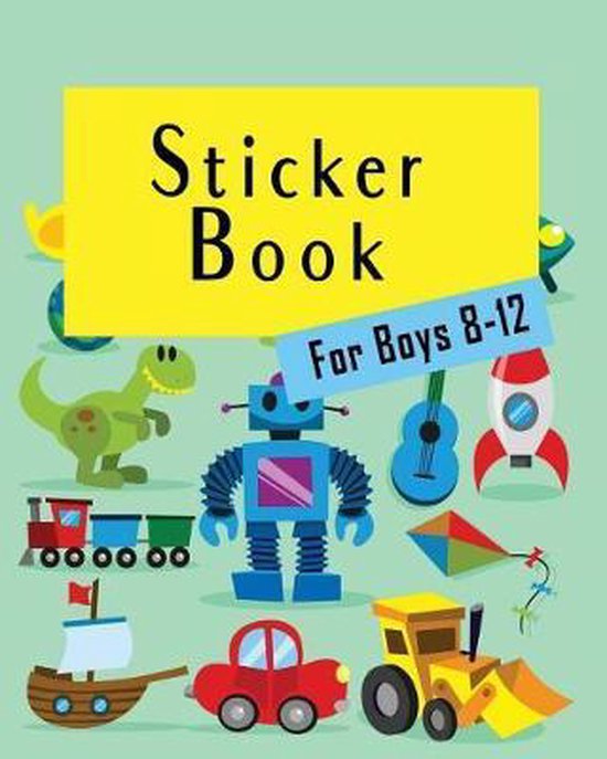 Sticker Book for Boys 8-12 | bol.com