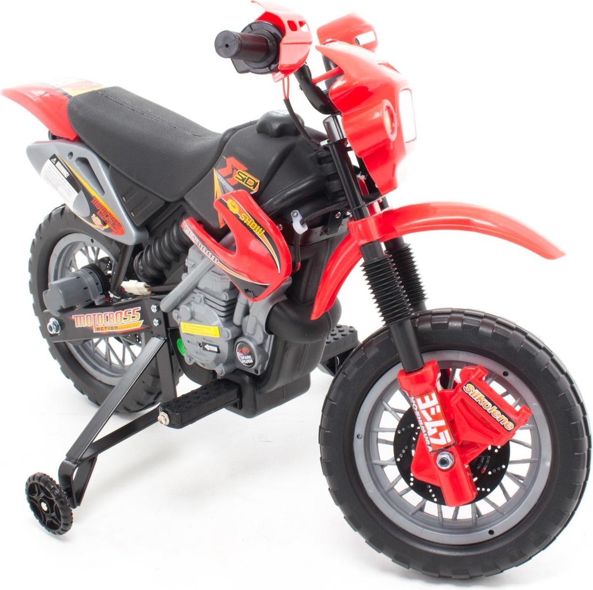 Elektrische kindermotor rood | bol.com