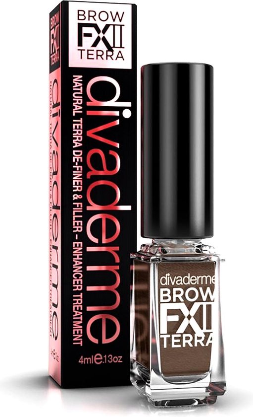 Divaderme - Brow FXII Terra - Cappuccino - 4 ml | bol