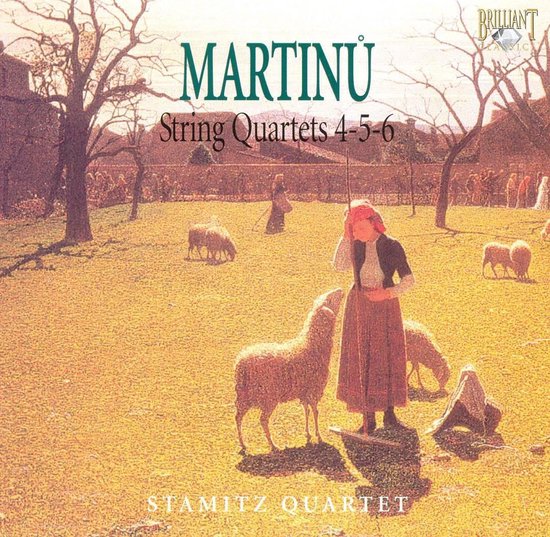 Martinu: String Quartets 4-5-6, Stamitz Quartet | CD (album) | Muziek | bol