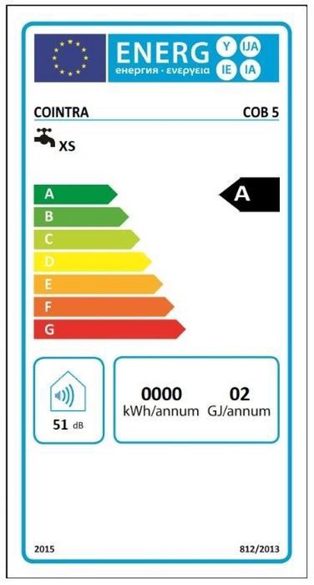 Cointra propaan geiser Optima COB-5p | bol