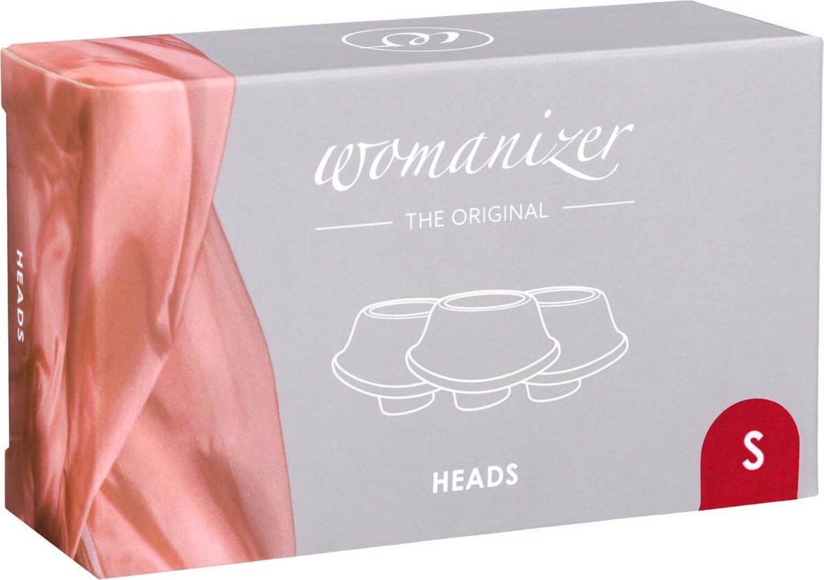 Womanizer Heads For Classic And Premium Red 3 Units S | WOMANIZER | bol.com