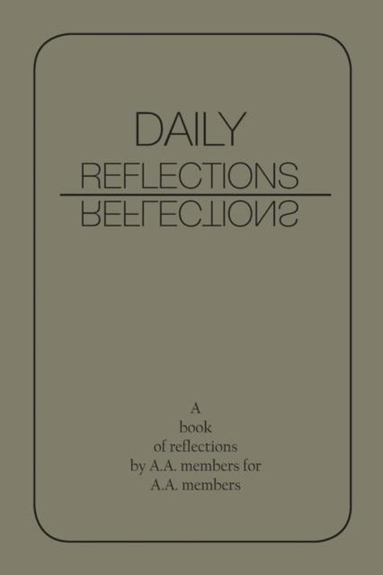 Daily Reflections, Aa World Services Inc | 9781684113705 | Boeken | bol