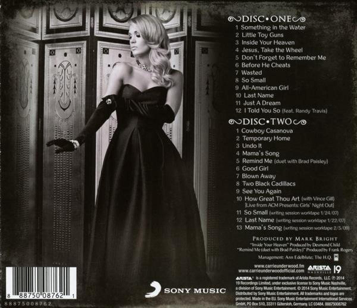 Greatest Hits - Decade 1, Carrie Underwood | CD (album) | Muziek | bol.com