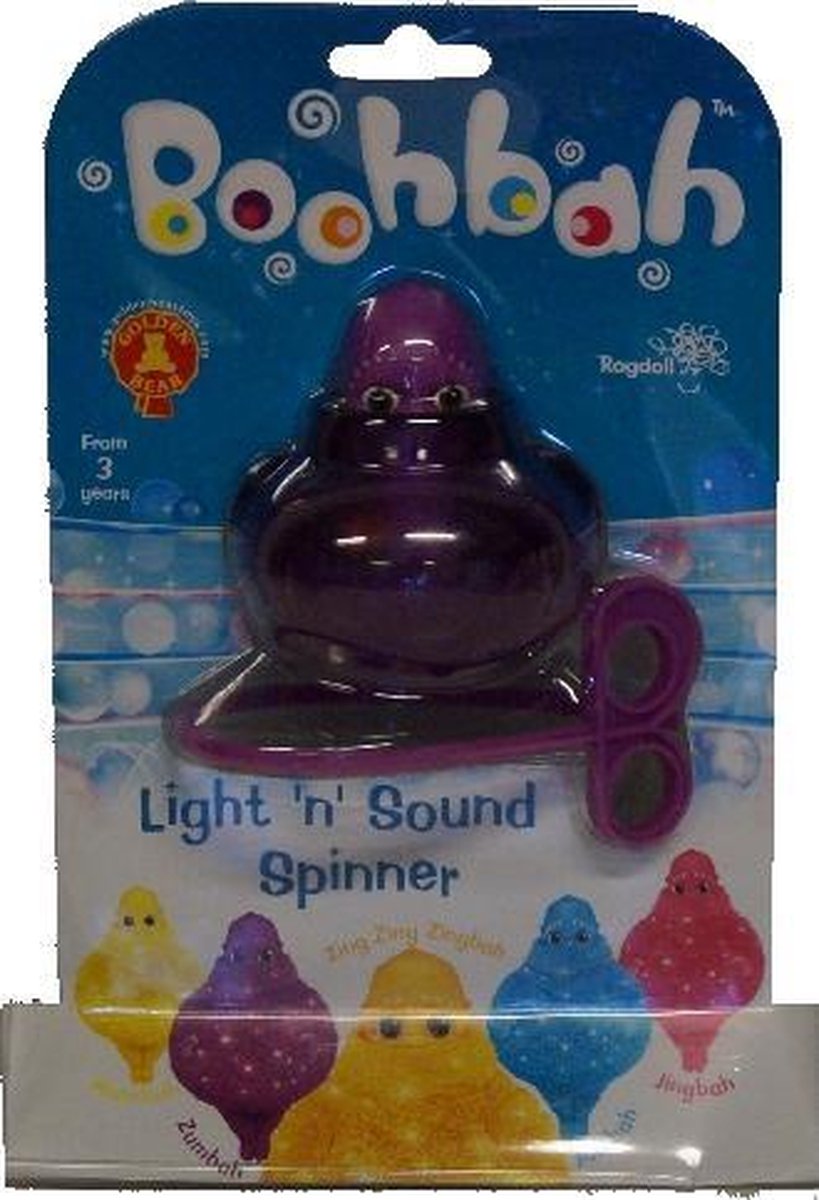 Boohbah Light 'n sound spinner - Blauw | bol.com