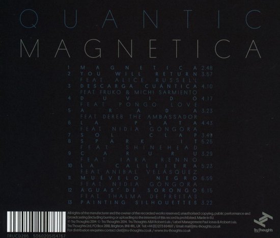 Magnetica, Quantic | CD (album) | Muziek | bol.com