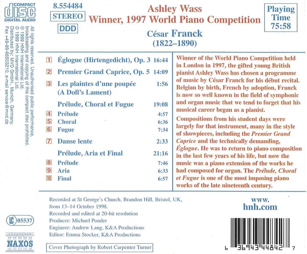Ashley Wass - Music For Piano (CD), Ashley Wass | Muziek | bol.com