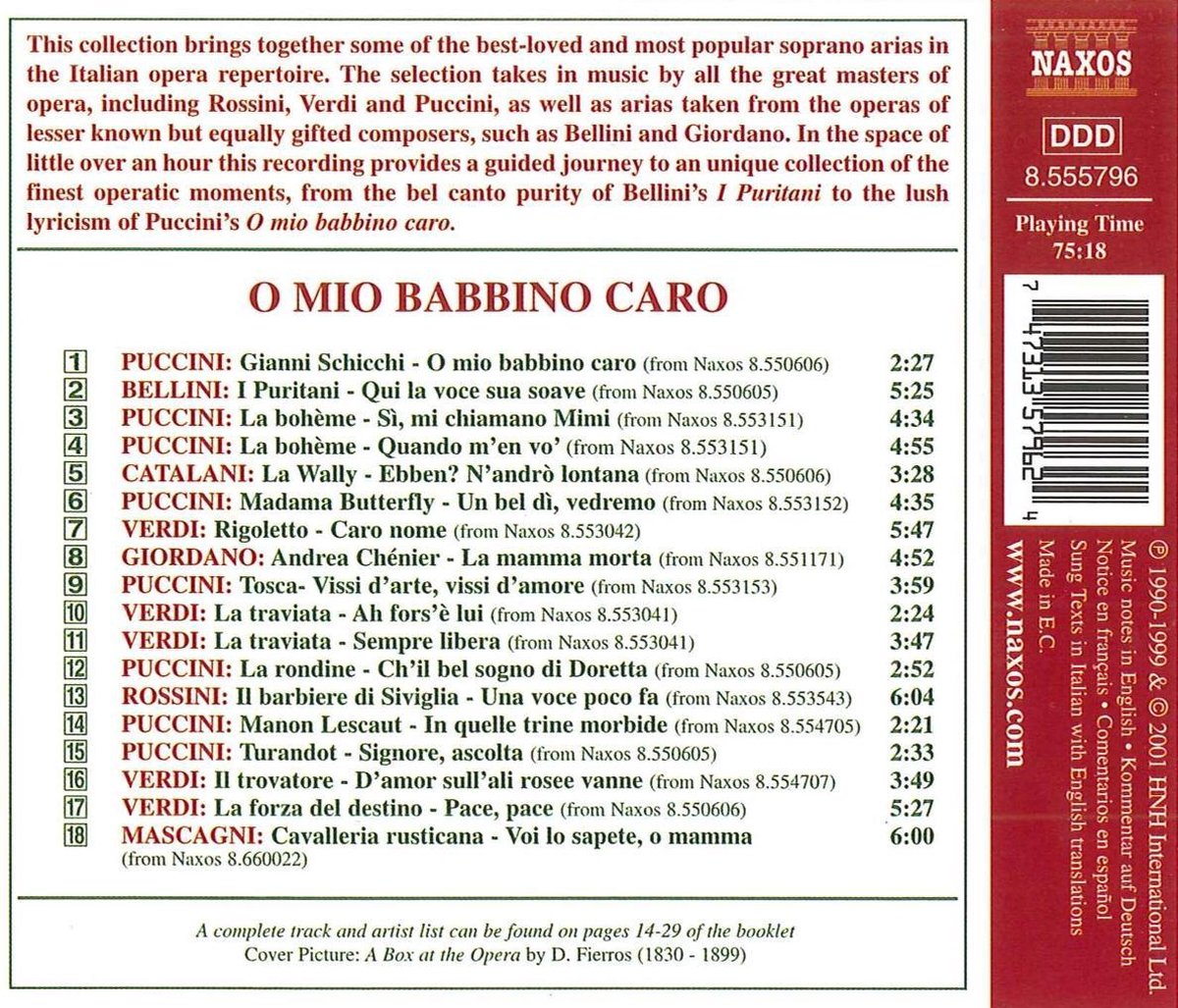 Various Sopranos - Famous Soprano Arias Italian Opera (CD), various ...