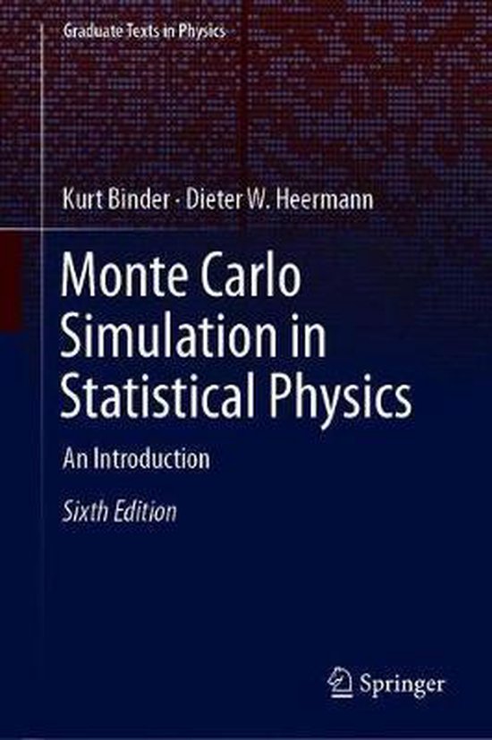 Monte Carlo Simulation In Statistical Physics 9783030107574 Kurt