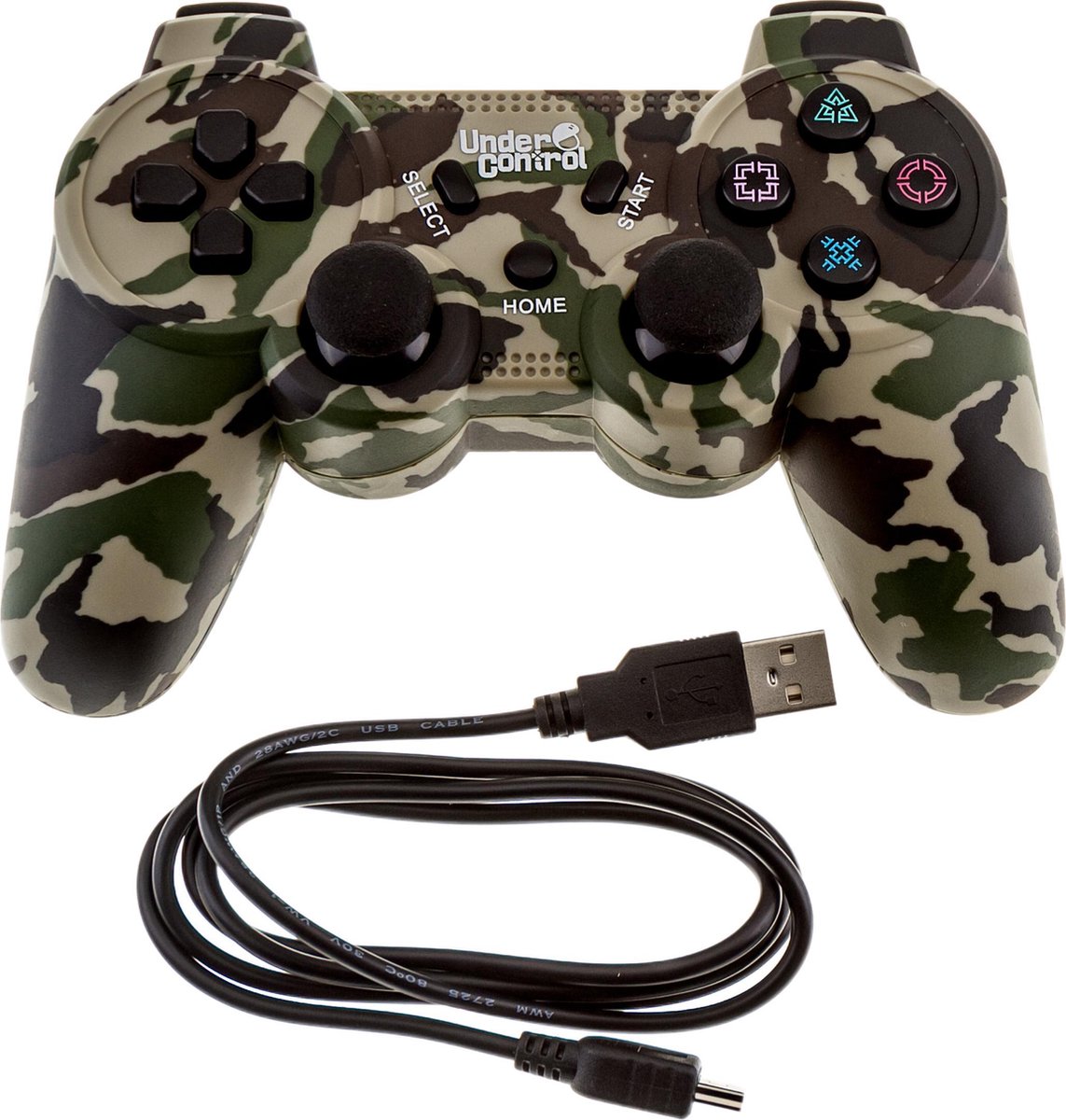 Under Control Bluetooth Controller geschikt voor PS3 - Camouflage | bol