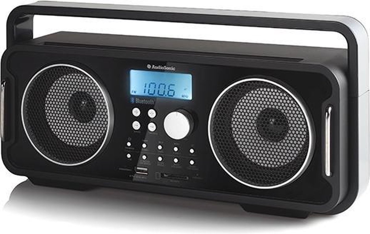 AudioSonic RD1556 Oplaadbare Bluetooth Retro Radio | bol.com