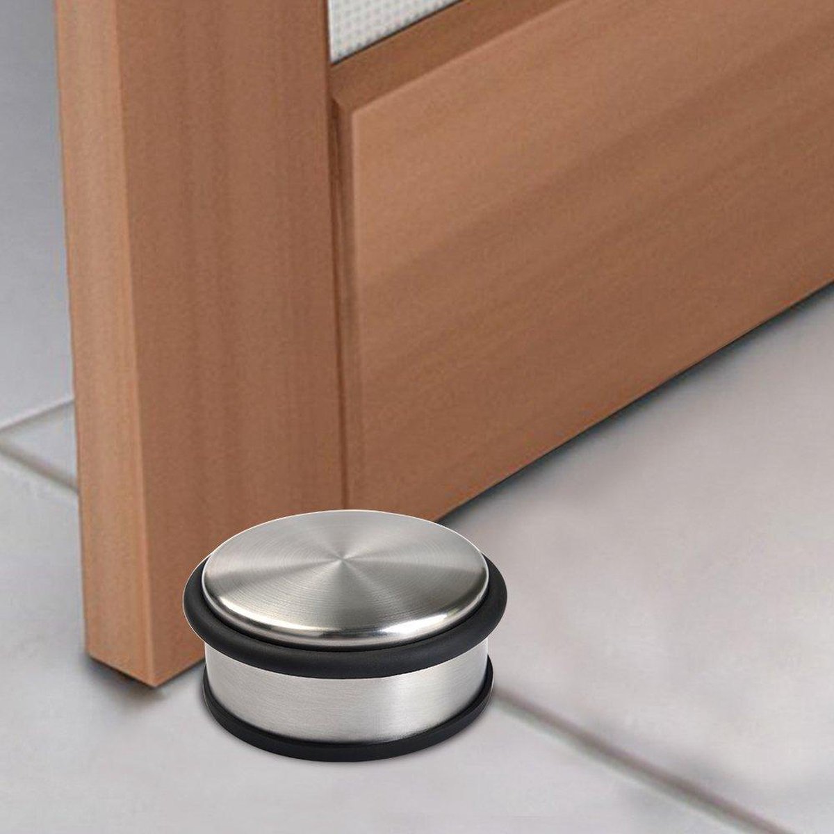 Bol HomeStyle Premium Deurstopper Roestvrij Staal 11 X 11 X bol-homestyle-premium-deurstopper-roestvrij-staal-11-x-11-x