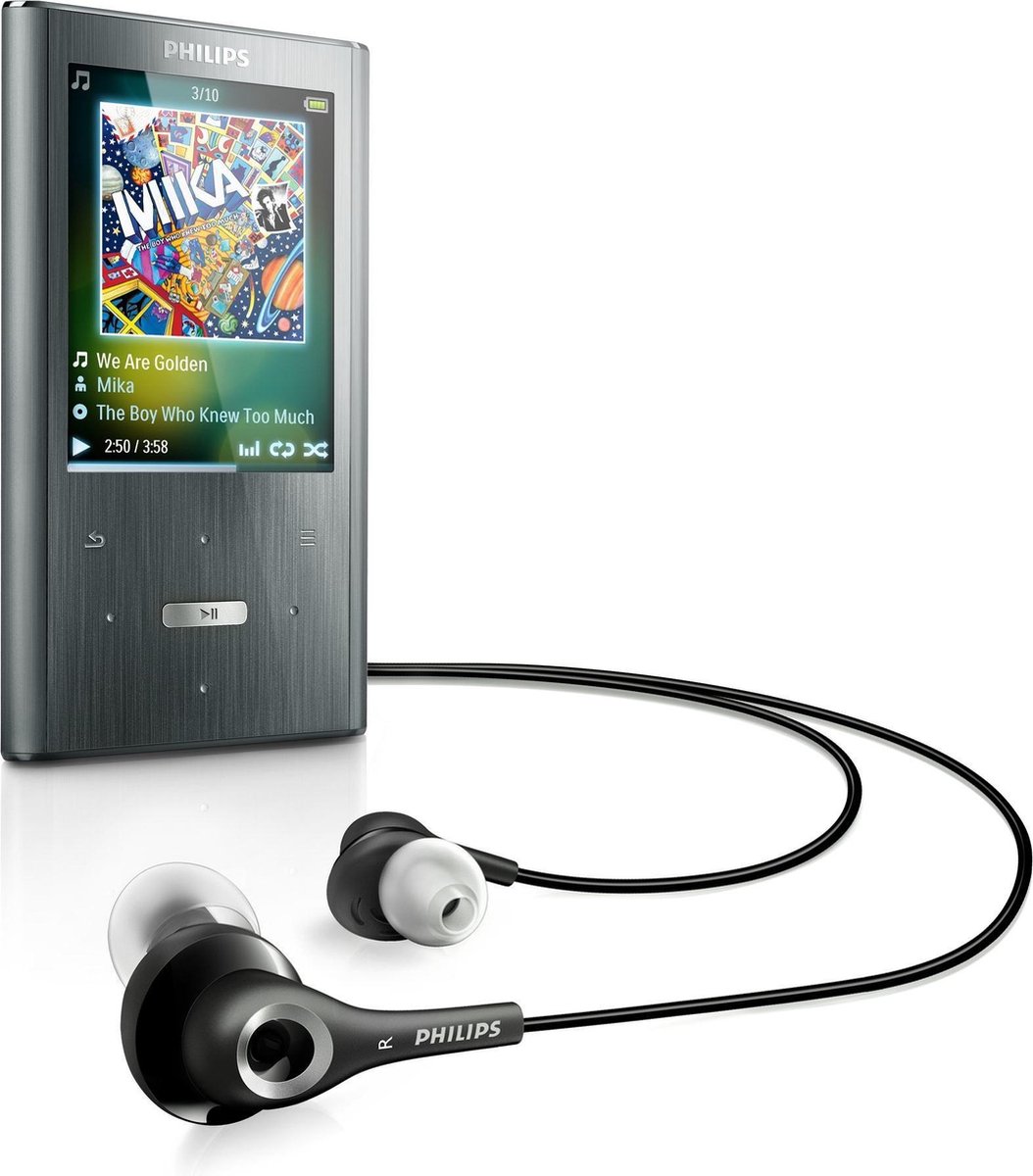 Philips GoGear Ariaz 16 GB - Zwart | bol.com