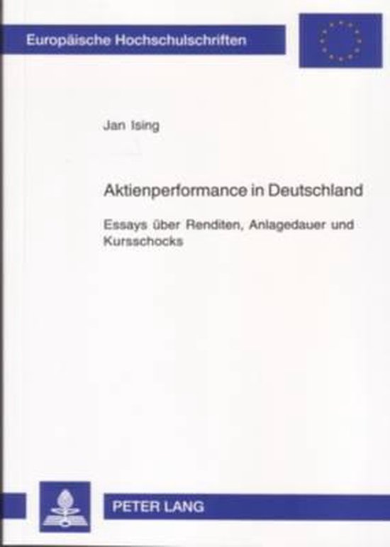 Aktienperformance in Deutschland, Jan Ising | 9783631557334 | Boeken ...