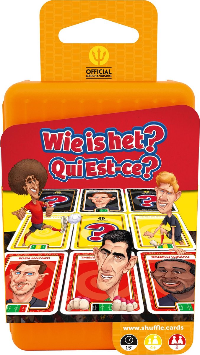Shuffle Go Wie is het? Rode Duivels - Belgian Red Devils - WK Belgie ...