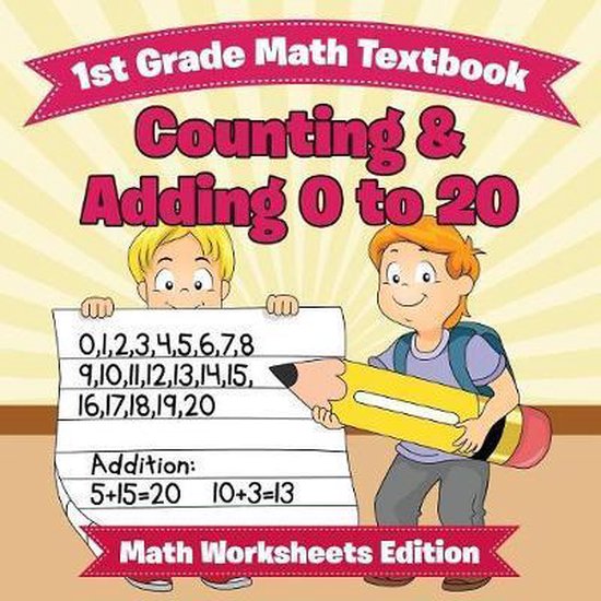 1st Grade Math Textbook | 9781682808054 | Baby Professor | Boeken | bol.com