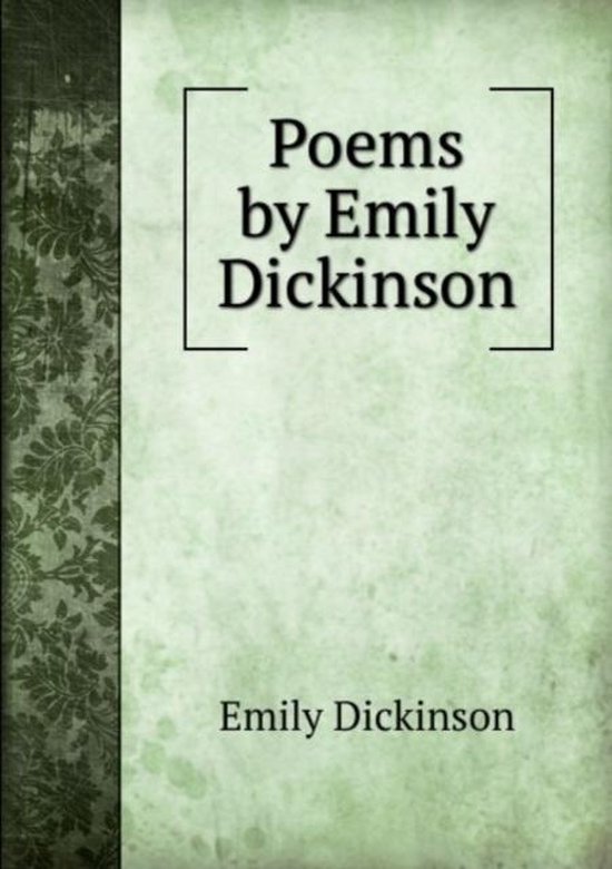 Poems by Emily Dickinson, Dickinson Emily | 9785875598999 | Boeken | bol.com