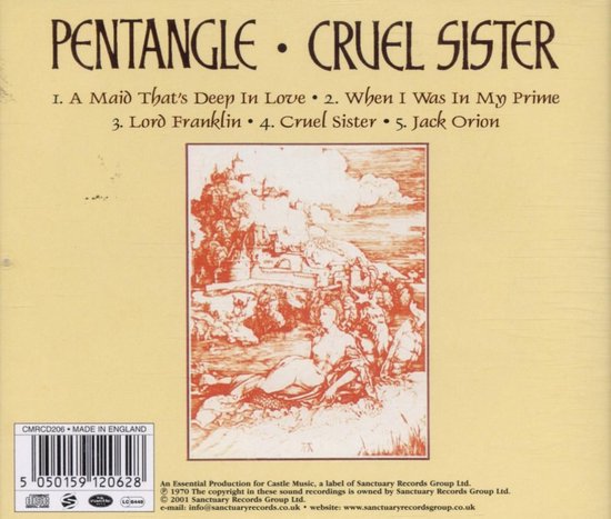Cruel Sister, Pentangle | CD (album) | Muziek | bol.com