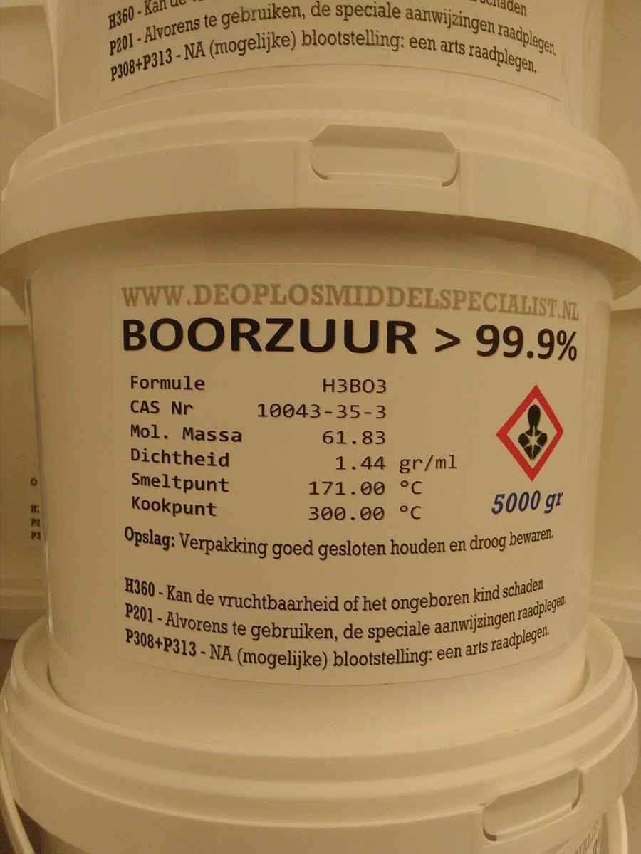 Boorzuur 5kg | bol.com