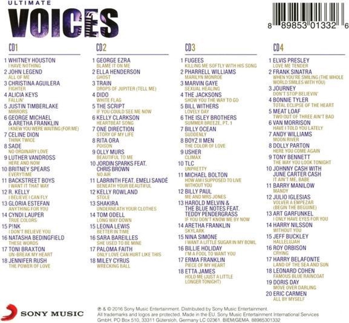Various - Ultimate... Voices, various artists | CD (album) | Muziek ...