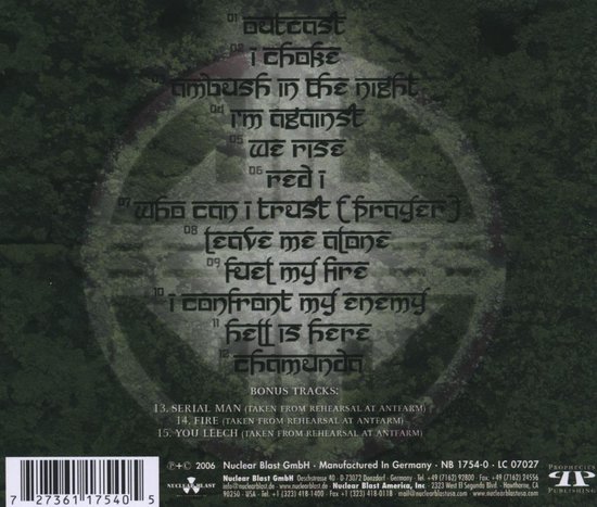 Outcast, Ektomorf | CD (album) | Muziek | bol