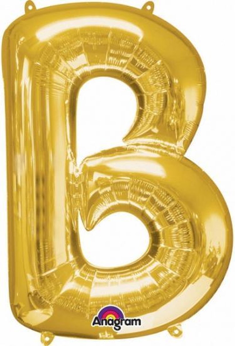 Ballon lettre B or 86 cm | bol.com