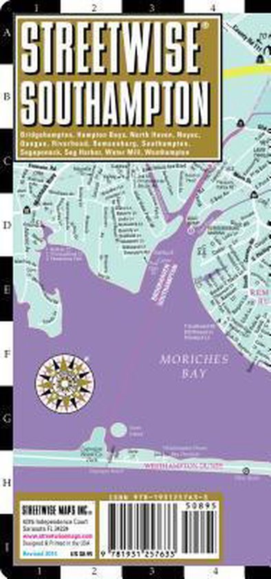 Streetwise Southampton Map - Laminated City Street Map of Southampton ...