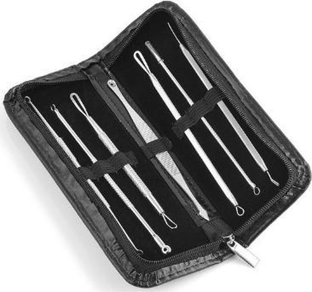 Mee-eters & Acne Verwijderen Set - RVS Blackhead Killer Comedonenlepel ...