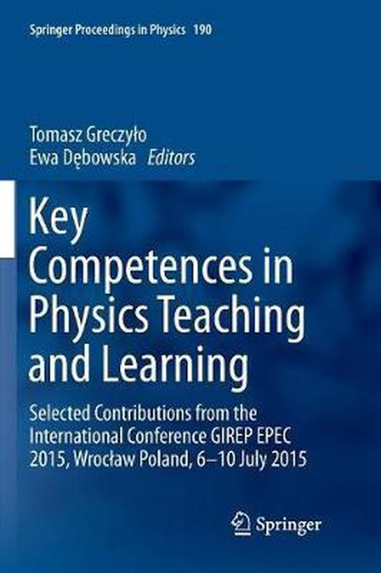 Springer Proceedings in Physics- Key Competences in Physics Teaching ...