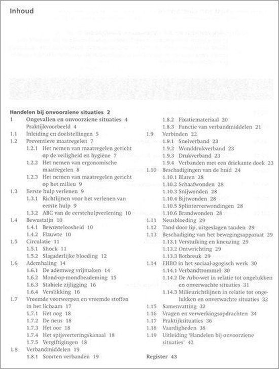 Methodische vaardigheden 1 (301) handelen bij onvoorziene situaties ...