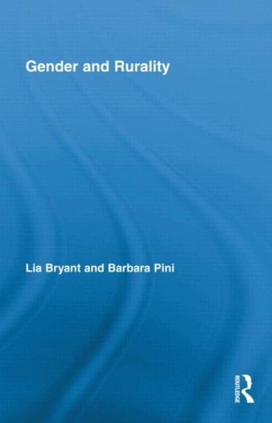 Gender And Rurality | 9780415488990 | Barbara Pini | Boeken | bol