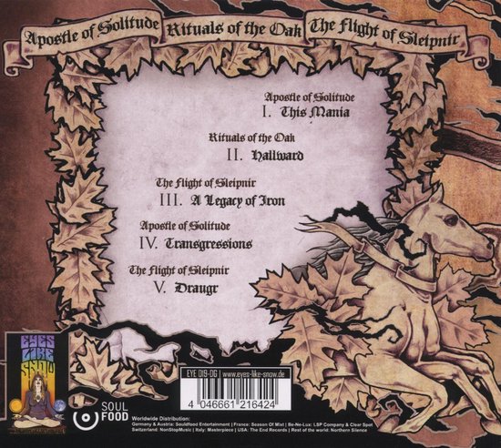 3-Way Split, Apostle Of Solitude | Muziek | bol