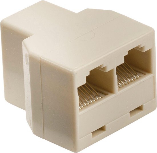 Valueline RJ45/2x RJ45 splitter - geschikt voor telefoonlijn | bol