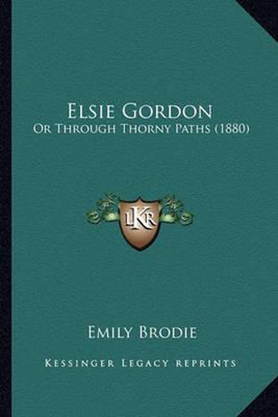 Elsie Gordon | 9781166597184 | Emily Brodie | Boeken | bol.com