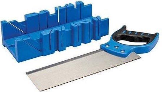 Silverline Verstekbak met zaag 300 x 90 mm | bol