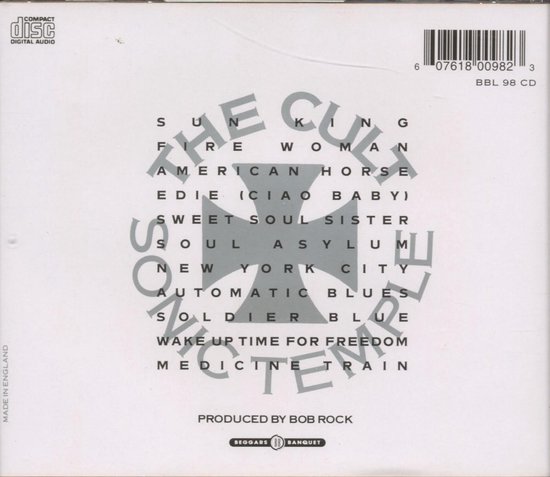 Sonic Temple (CD), The Cult | Muziek | bol