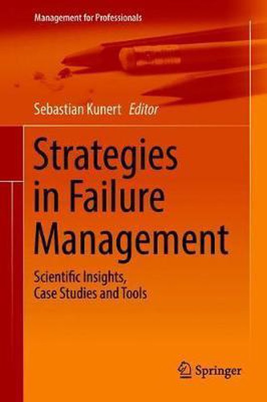 Strategies in Failure Management | 9783319727561 | Boeken | bol.com