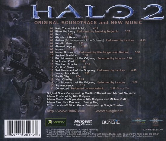 Halo 2, Vol. 1 [Original Game Soundtrack], various artists | CD (album ...