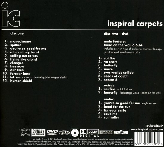 Inspiral Carpets, Inspiral Carpets | CD (album) | Muziek | bol.com