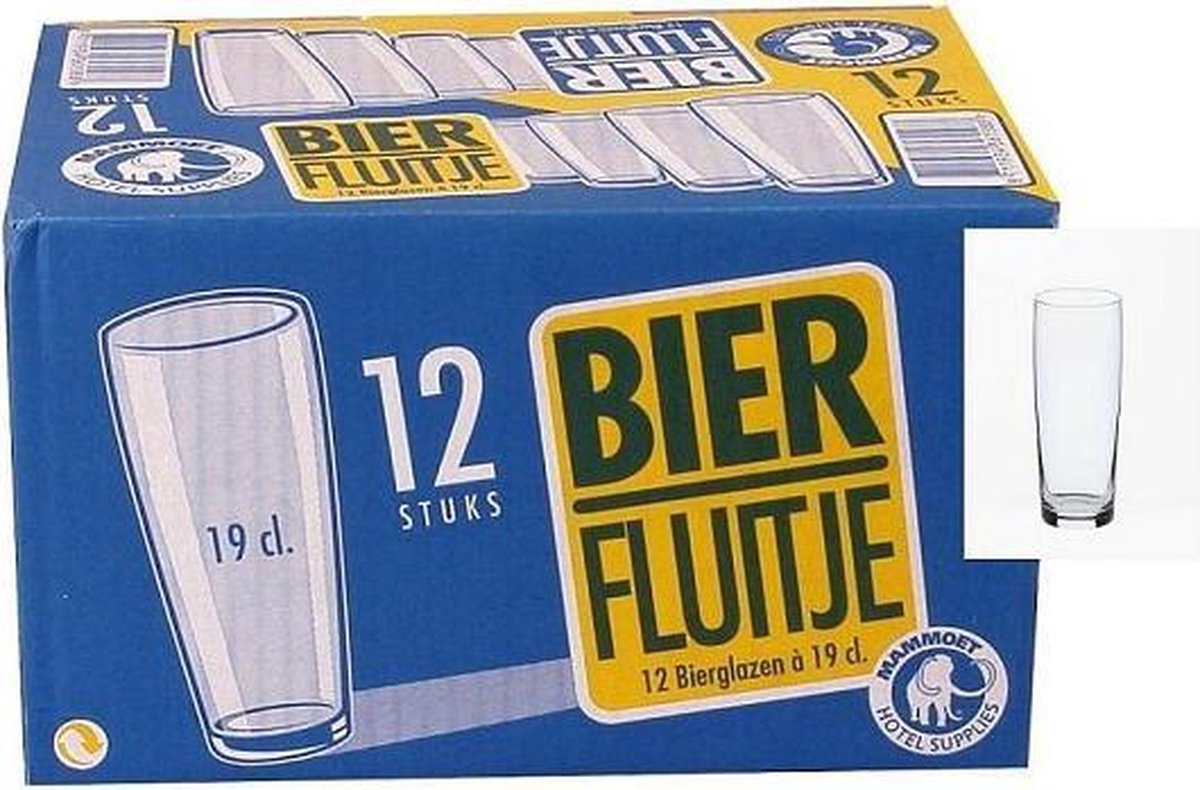 Mammoet Budgetline Bierfluitje 12 stuks | bol
