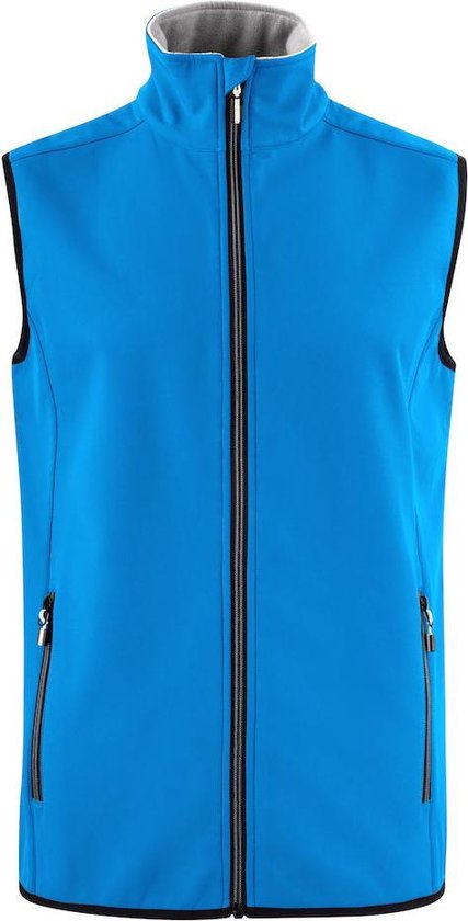 Printer Softshell Bodywarmer Vest Trial Man 2261059 Oceaanblauw - Maat L | bol