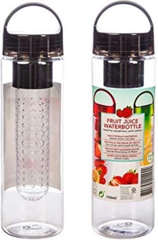 Fruitsap Waterfles met fruitfilter- Vruchtensap drinkfles - BPA-vrije ...