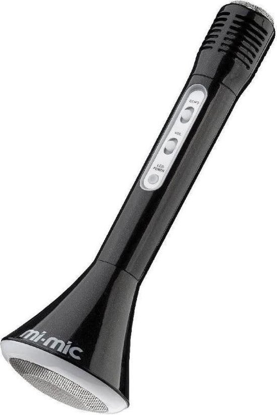 Toyrific Mi-mic Bluetooth Microfoon Met Speaker Zwart 25 Cm | bol