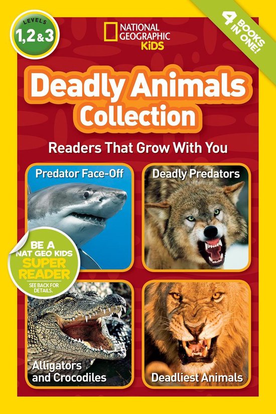 Deadly Animals Collection (National Geographic Readers), National Geographic Kids |... | bol.com