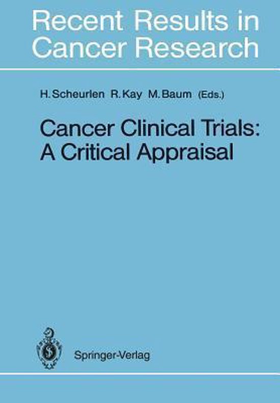 Cancer Clinical Trials | 9783642834219 | Boeken | bol.com