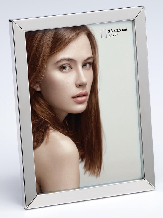 Walther Design Nora - Fotokader - Fotoformaat 10 x 15 cm - Zilver | bol.com