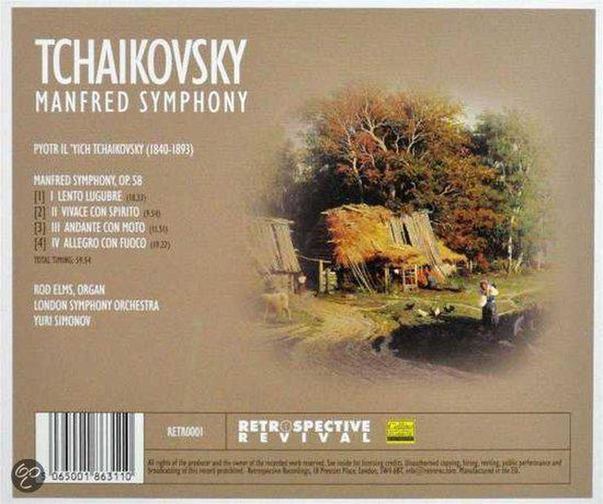 Manfred Symphony, Yuri Simonov | CD (album) | Muziek | bol.com