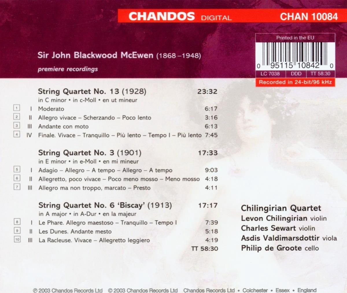 String Quartets Vol.2, Chilingirian Quartet | CD (album) | Muziek | bol.com