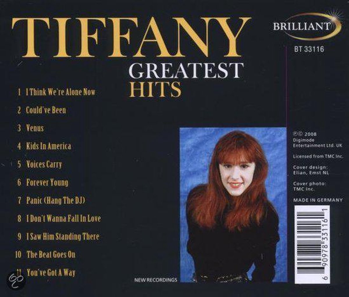 Greatest Hits: Re-Recordings, Tiffany | CD (album) | Muziek | bol.com