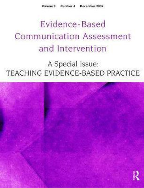 Teaching Evidence-Based Practice | 9781138469174 | Boeken | bol.com